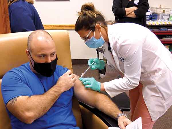 Trumbull Regional employees get a shot in the arm | News, Sports, Jobs ...